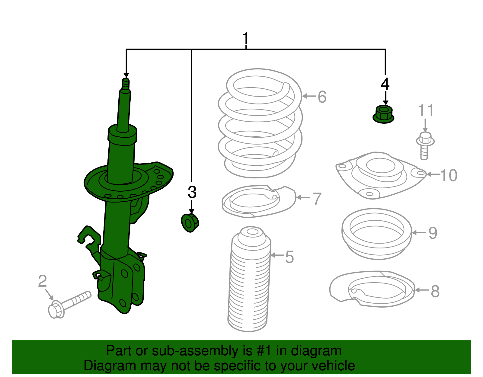 2018-2024 Nissan LEAF Strut E4303-5SA1A | Ziegler Nissan of Orland Park