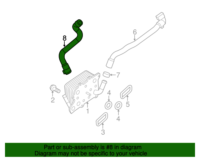 BC3Z-6B851-B - Inlet Tube 2011-2020 Ford | Ford Parts Direct