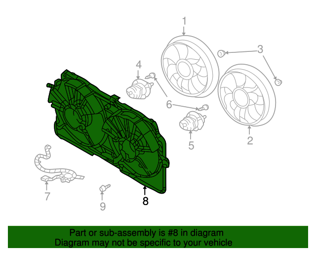 2002-2005 Buick Shroud Kit 12494783 | GMPartsDirect.com