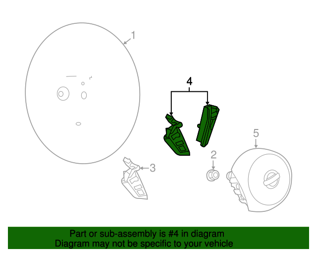 2014 Nissan Versa Note Cruise Switch 25550-3VA1A | Hart Nissan of NoVa