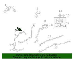 J9C5943 - HVAC Heater Control Valve 2018-2023 Jaguar E-Pace ...