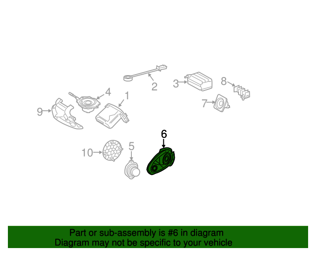 230-820-31-02 - Speaker 2011-2012 Mercedes-Benz | Mercedes-Benz USA Parts