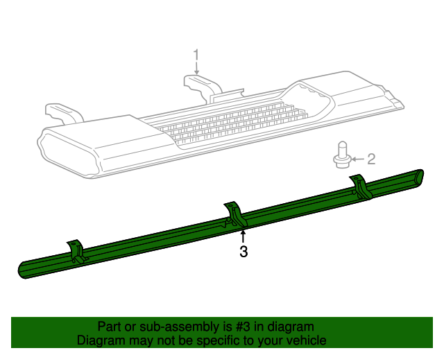 2018-2019 Jeep Wrangler Side Sill - Driver's Side (LH) 68292911AE ...