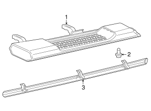 2018-2019 Jeep Wrangler Side Sill - Driver's Side (LH) 68292911AE ...