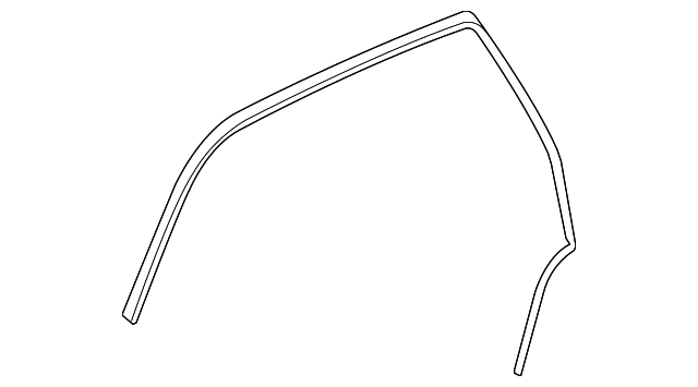 2007-2014 GM Front and Rear Driver Side Door Upper Auxiliary ...