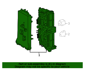 9075450100 - Fuse Box 2019-2024 Mercedes-Benz | Mercedes-Benz USA Parts