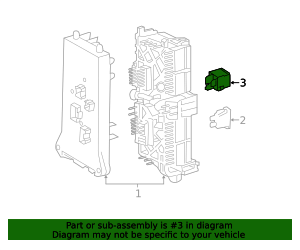002-542-40-19 - Accessory Power Relay 2010-2024 Mercedes-Benz ...