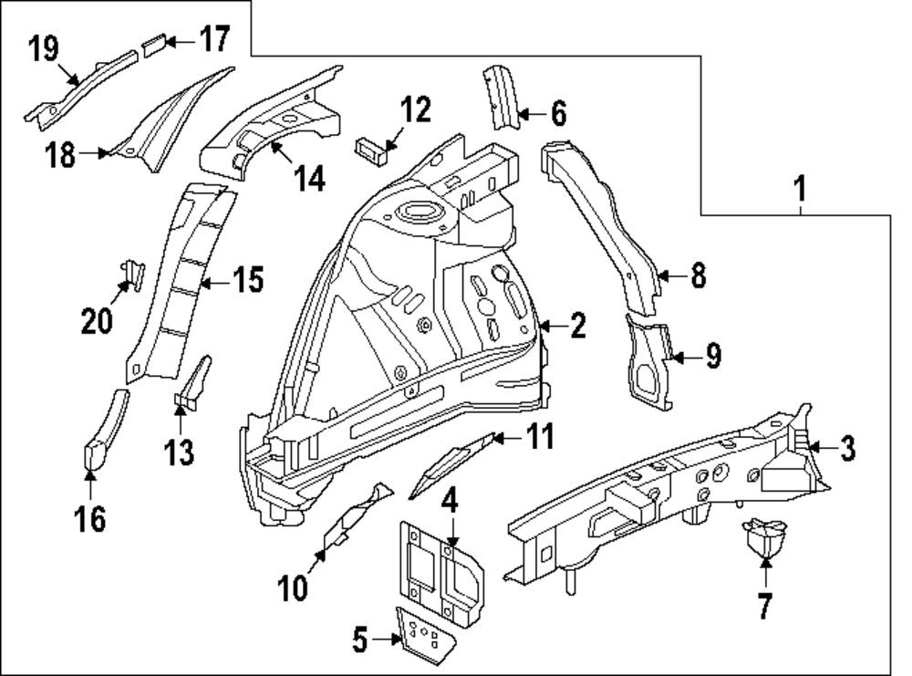 2023-2025 Genesis GV60 Rear Reinforced 64656-CU000 | Retail Performance ...