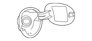 2009-2017 Volkswagen Tiguan Fuel Door 5N0-809-857-D-GRU | VW Car Part