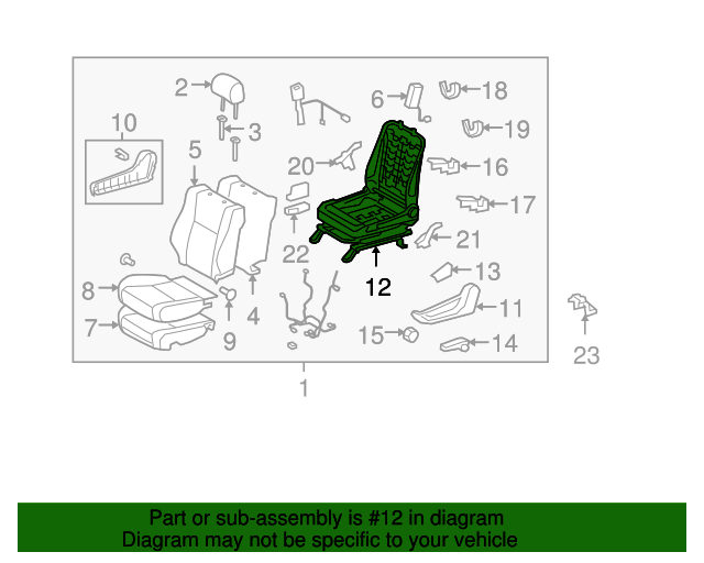 2007-2009 Toyota Tundra Frame Assembly 71120-0C170 | OEM Parts Online