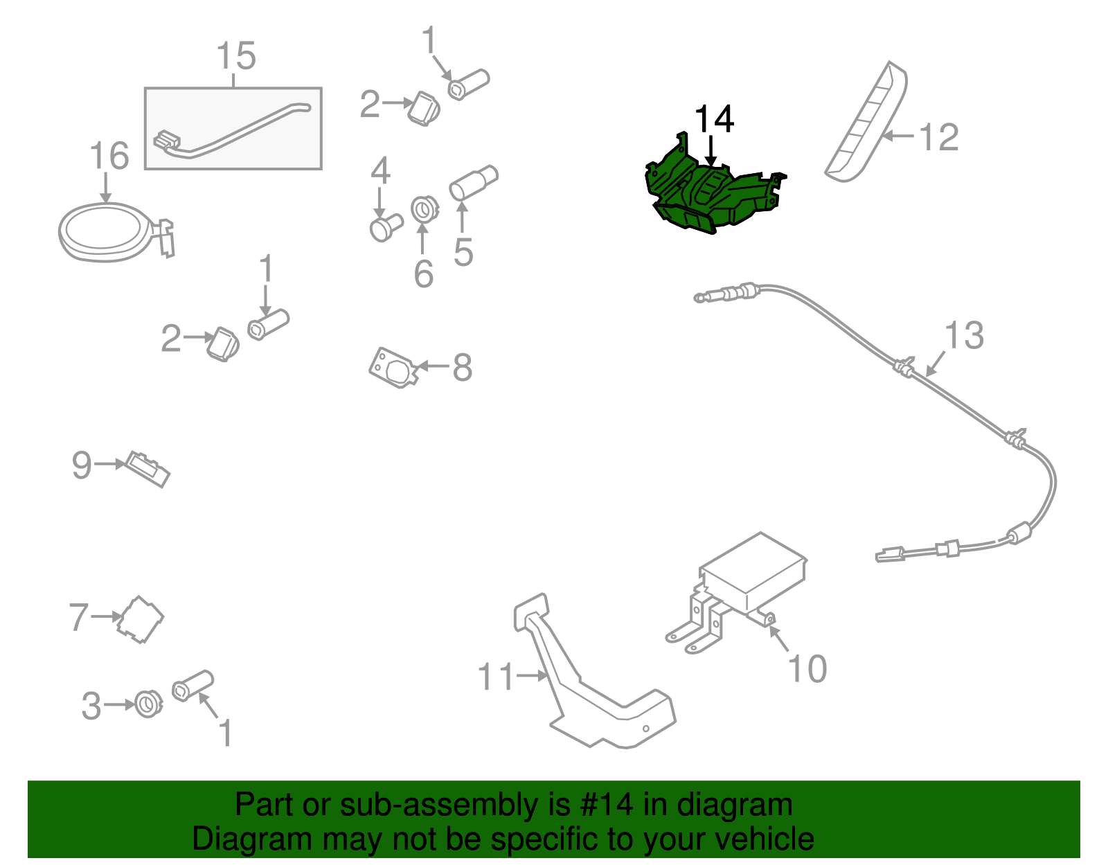 CV6Z-7G136-F - Automatic Transmission Control Solenoid 2012-2022 Ford ...