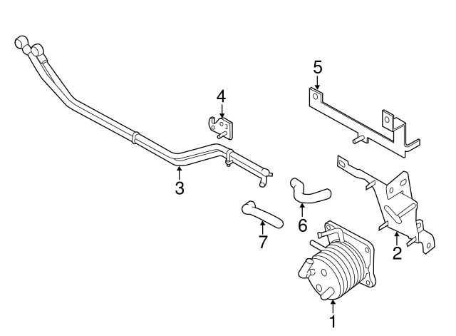 2012-2018 Infiniti Trans Cooler 21606-1MG0B | Infiniti of Orland Park