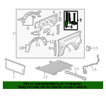 2019-2024 GMC Passenger Side Truck Bed Panel 84482494 GM ...