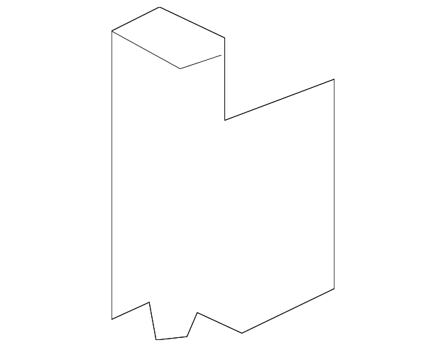 2019-2022 GM Passenger Side Pickup Box Rear Stake Pocket Bracket ...