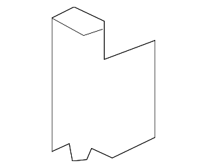 2019-2022 GM Passenger Side Pickup Box Rear Stake Pocket Bracket ...
