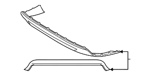 2015-2018 Volvo Valance Panel 39818157 | OEM Parts Online