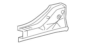 2007-2011 Toyota Camry Rocker Panel Reinforcement 61404-06020 | Toyota ...