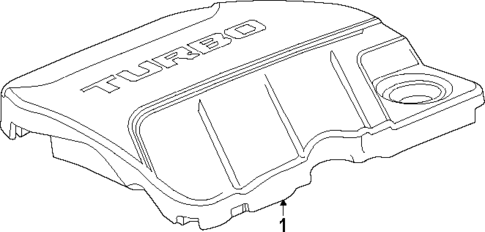 Engine Appearance Cover for 2025 Chevrolet Trax | GMPartsDirect.com