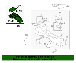 B30D-64-340A-00 - Upper Plate 2001-2003 Mazda | Florida Mazda Parts