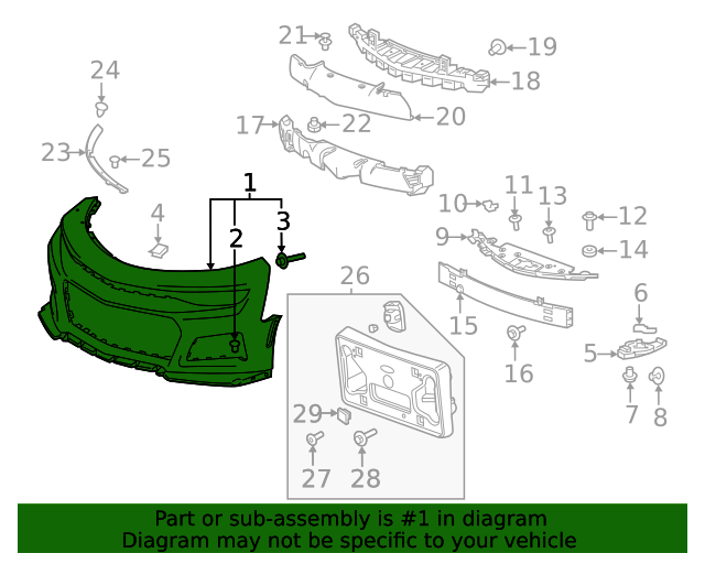 2017-2023 Chevrolet Camaro Bumper Cover 84380528 | GMPartsDirect.com