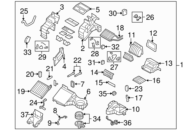 2007-2015 Mazda CX-9 Temp Sensor TD11-61-J22 | RealMazdaParts.com