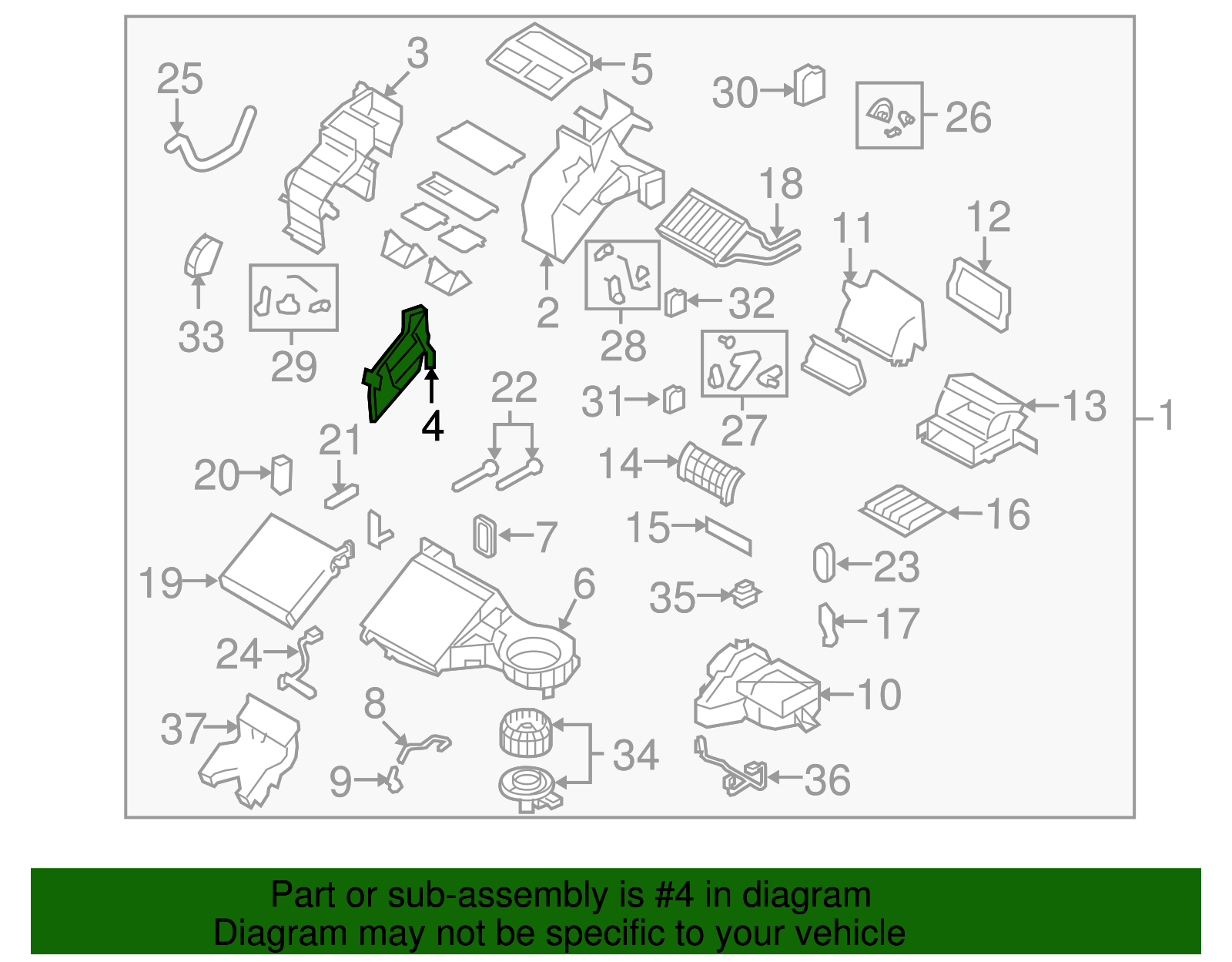 L207-61-A01B - Inner Cover 2007-2015 Mazda CX-9 | Florida Mazda Parts