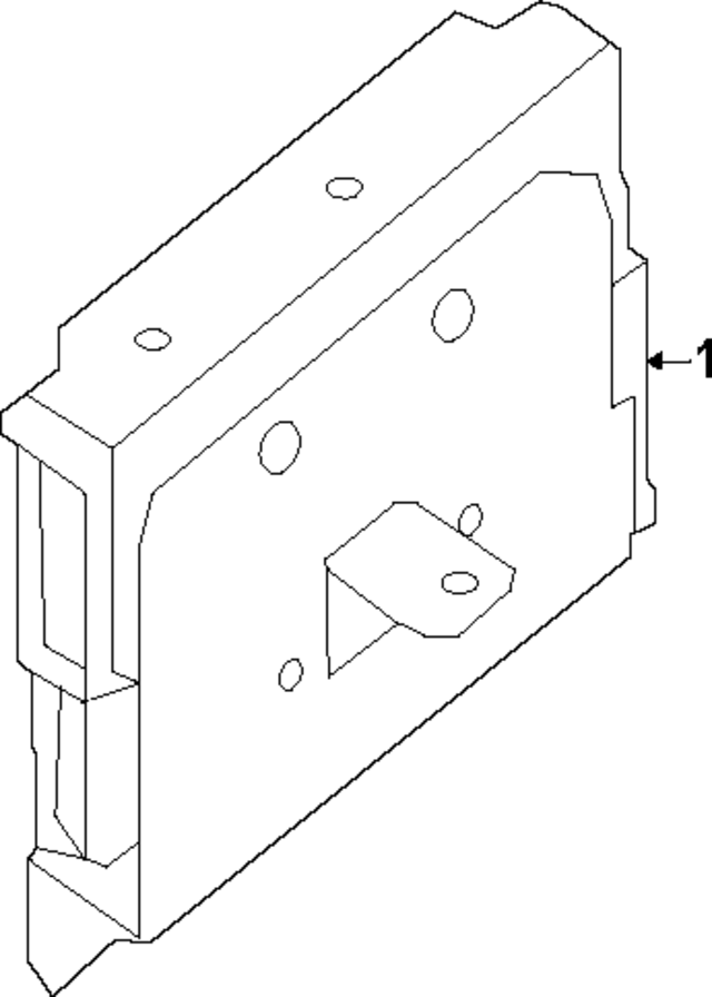 2016 Nissan Rogue Control Module 284A1-4BD1B | Temecula Nissan Parts