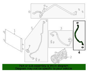 92480-6RA3A - Suction Hose 2021 Nissan Rogue | Nissan Parts ...