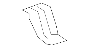 57164-0E010 - Radiator Support Panel Reinforcement - 2001-2013 Toyota ...