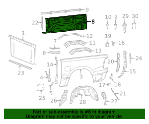 2021-2023 Ram 1500 Panel 68445304ac | TascaParts.com