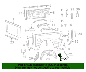 2019-2023 Ram 1500 Shield 68365746AA | TascaParts.com