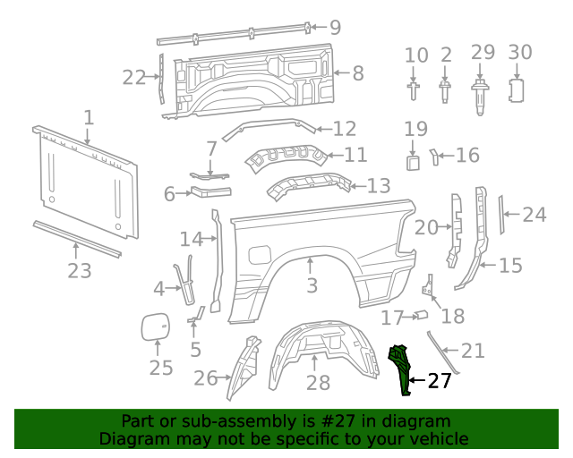 2019-2023 Ram 1500 Shield 68365746AA | TascaParts.com