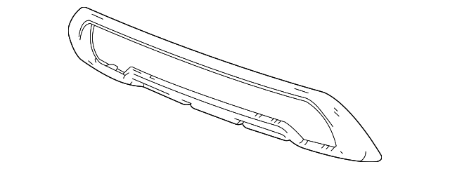 2020-2023 GMC Front Center Lower Bumper Cover 84392055 | GetOEMParts.com