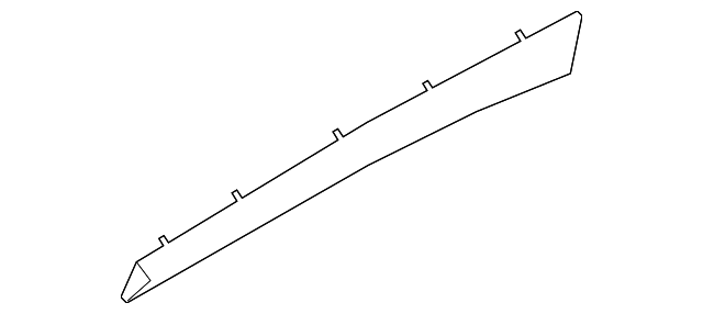 51137352093 - 2016-2019 BMW X1 Lower Molding (51-13-7-352-093) | BMW of ...