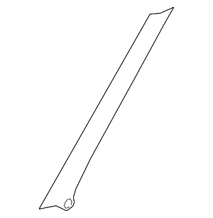 2020-2023 Land Rover Range Rover Evoque Pillar Molding LR114443 | OEM ...