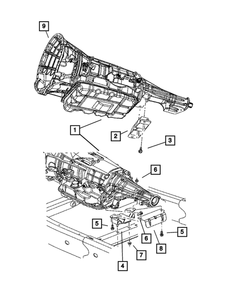 Engine Mounting for 2006 Dodge Durango | DodgeParts.com