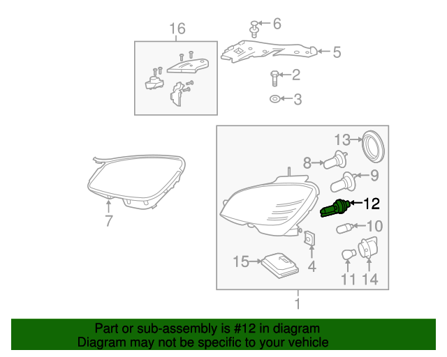 2007-2020 Mercedes-Benz Xenon Bulb 000000-004248 | MB OEM Parts
