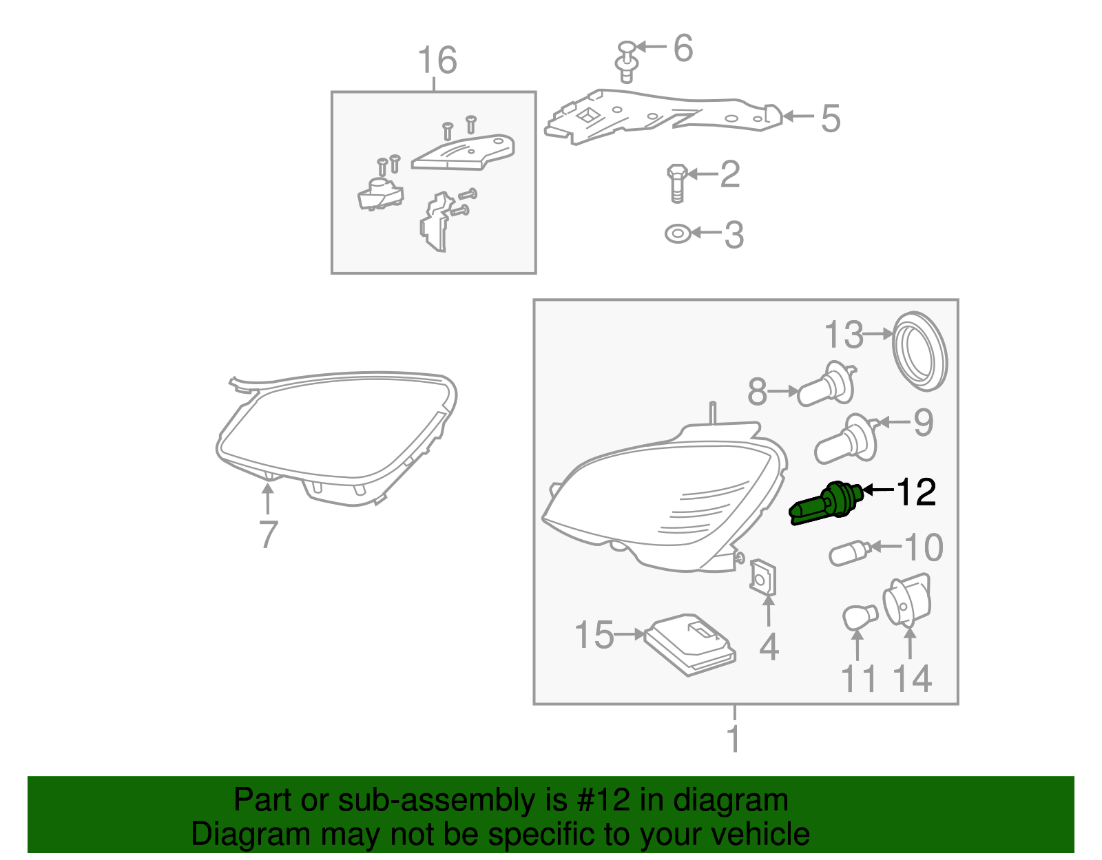 2007-2020 Mercedes-Benz Low Beam Bulb 000000-004248 | Retail ...