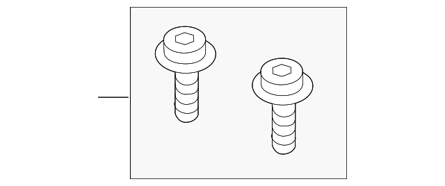 13264492 - OEM GM Center Support Bolt | GMPartsCenter.net | GM Parts Center