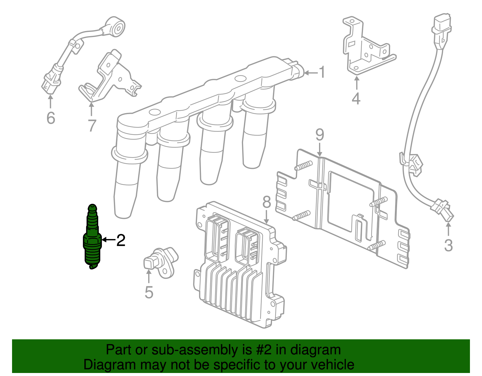 12681655 - 2011-2018 GM - Iridium Spark Plug | My GM Part