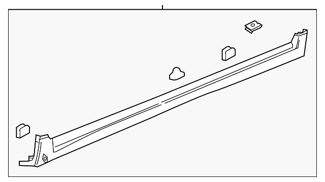 2022-2023 Chevrolet Bolt EUV Rocker Panel Guard 42786096 ...