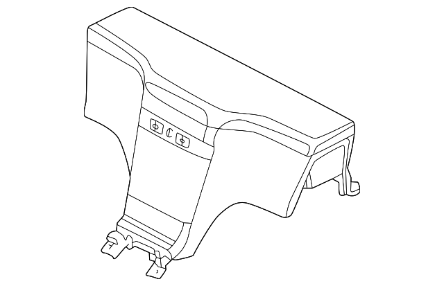 Genuine BMW 51-16-8-407-684 | Console Assembly | FREE Shipping on Most ...