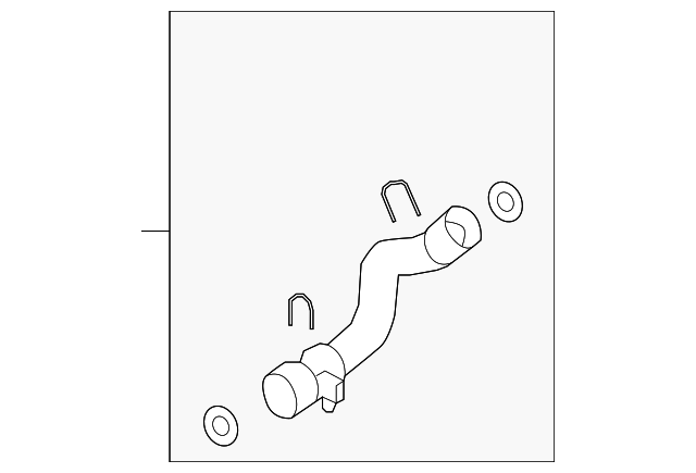 4F0-121-055-F - Lower Hose 2005-2011 Audi | Audi OEM Parts
