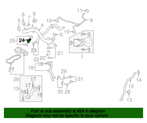 06E-121-045-R - Engine Coolant Pipe 2005-2011 Audi | AutoNationParts.com
