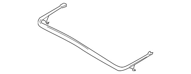 54137164873 - 2006-2012 BMW Deflector (54-13-7-164-873) | BMW of South ...