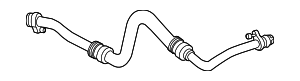 2018-2020 Mercedes-Benz E 63 AMG® S Oil Cooler Line 213-501-12-01 ...