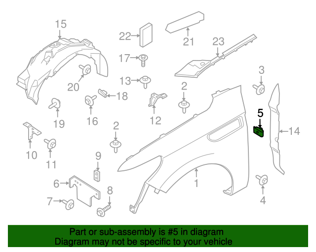 Ford Dealership 2005-2025 Ford Fog Lamp Assembly U-Nut W520802-S439 ...