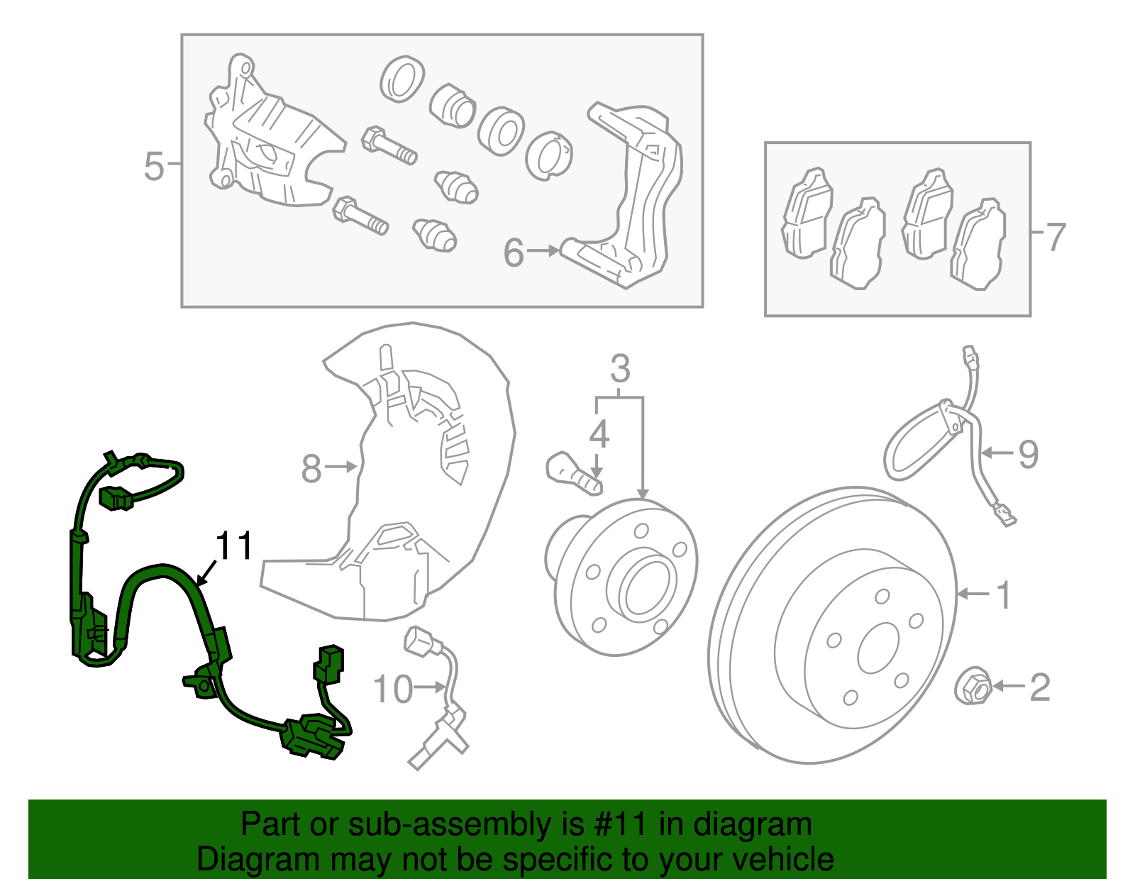 89516-48170 - ABS Sensor Wire 2016-2022 Lexus | Longo Lexus Parts