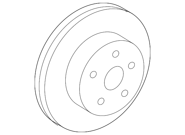 43512-F6010 - Rotor 2016-2025 Lexus | Lexus of Stevens Creek Parts