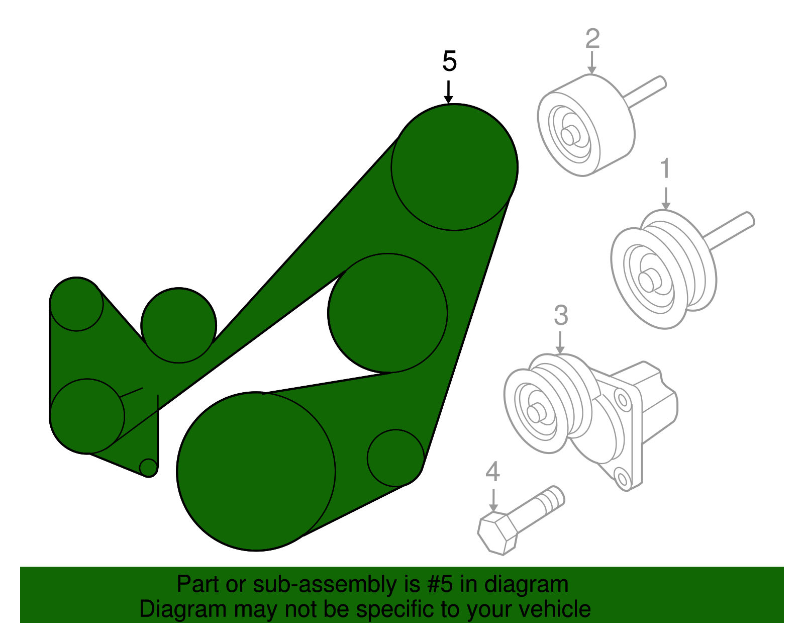 LF9M-15-909A - 2009-2015 Mazda MX-5 Miata - Serpentine Belt | Mazda ...